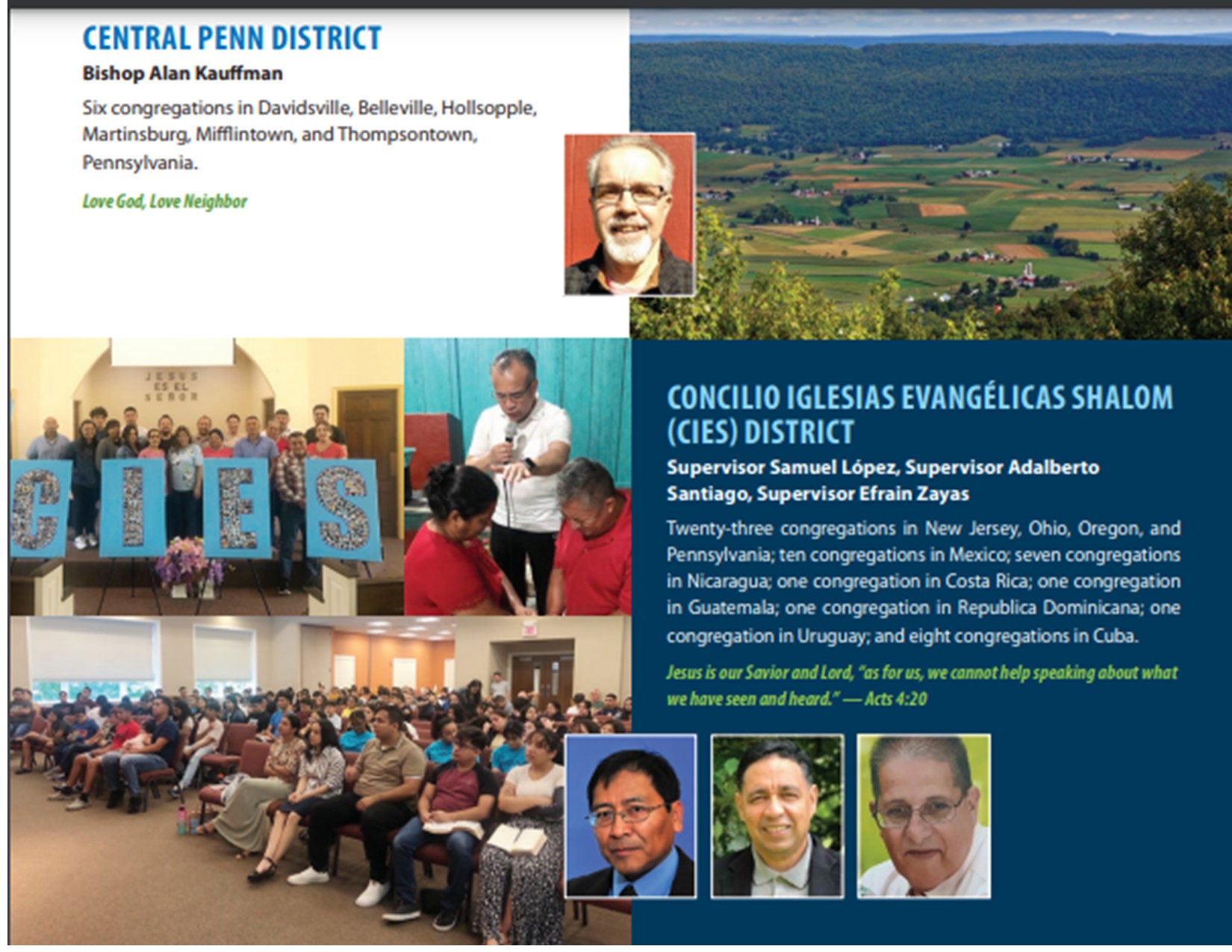 LMC Districts and Bishops - LMC – a fellowship of anabaptist churches