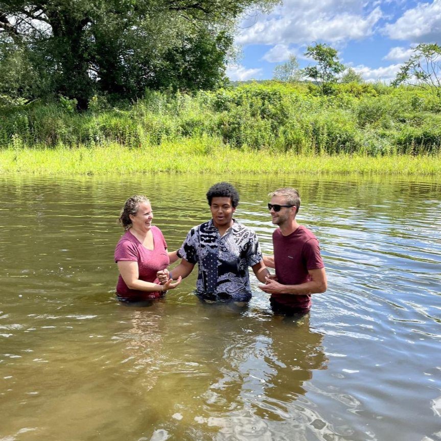 Baptism at... Yorks Corners Mennonite Church - LMC – a fellowship of ...